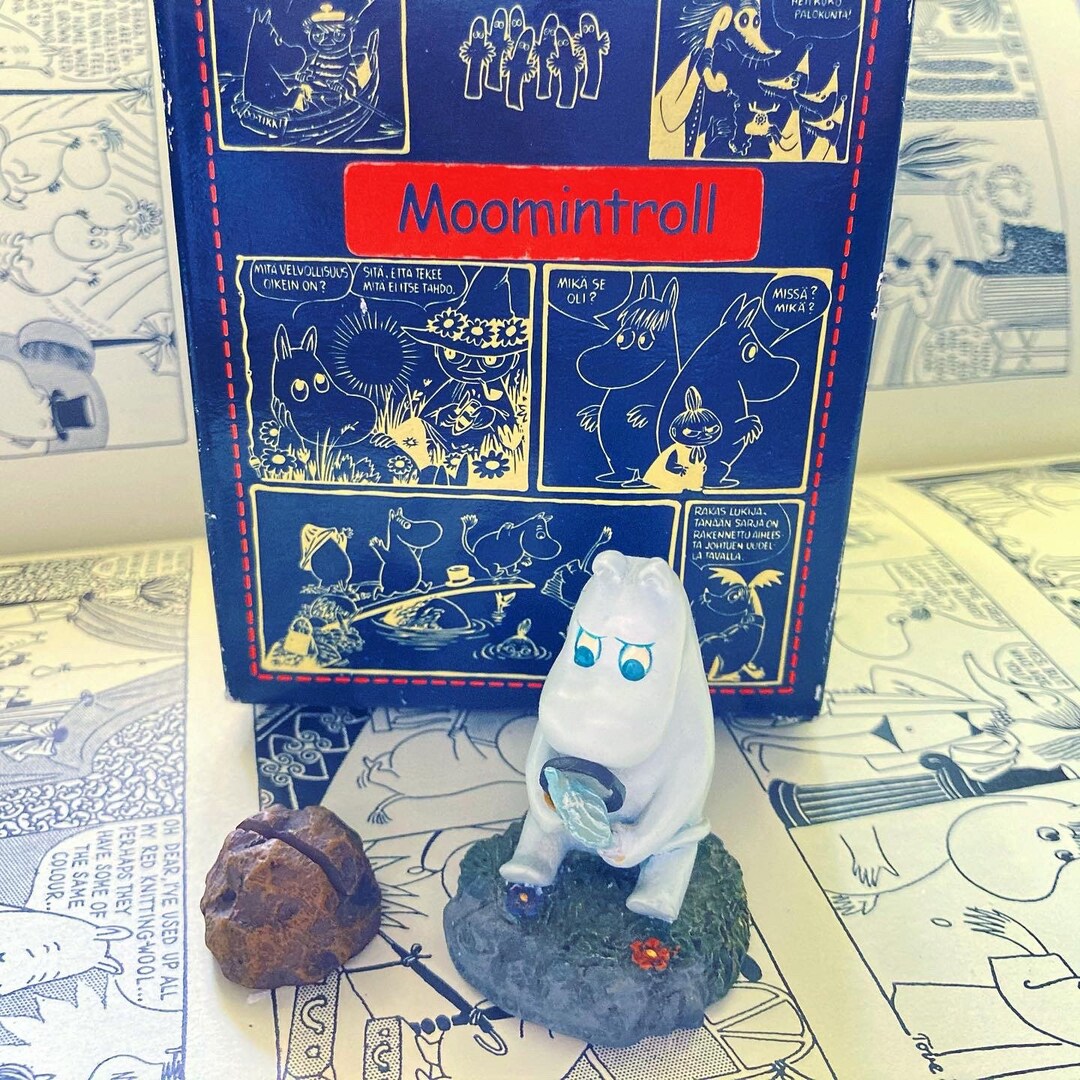 Kawaii Moomin Resin Figure / Figurine Toy by Muumi Peikko From Japan - Etsy