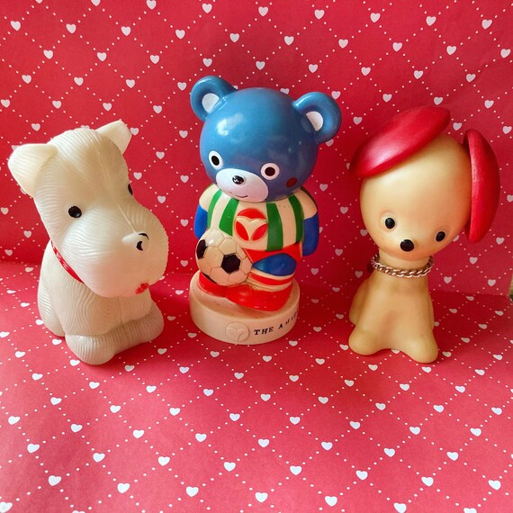 Kawaii Rare Vintage Mascot Dakkochan OR Red Ears Dog Vinyl | Etsy