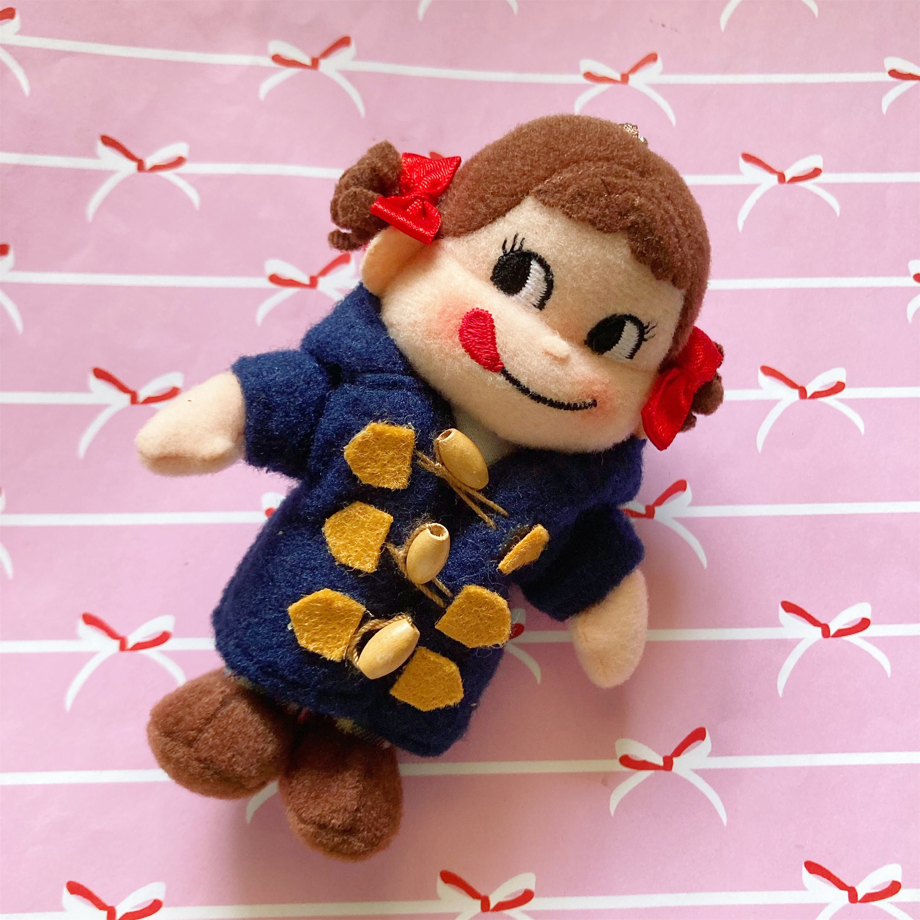 Kawaii Milky Peko & Poko mini rubber toys / Christmas version | Etsy