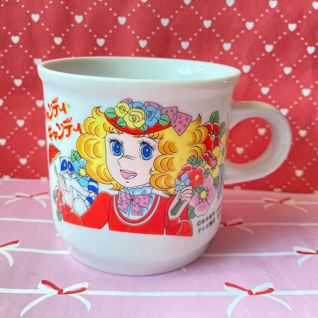Kawaii Anime Candy Candy Yumiko Igarashi Small Ceramic Mug Cup Original ...