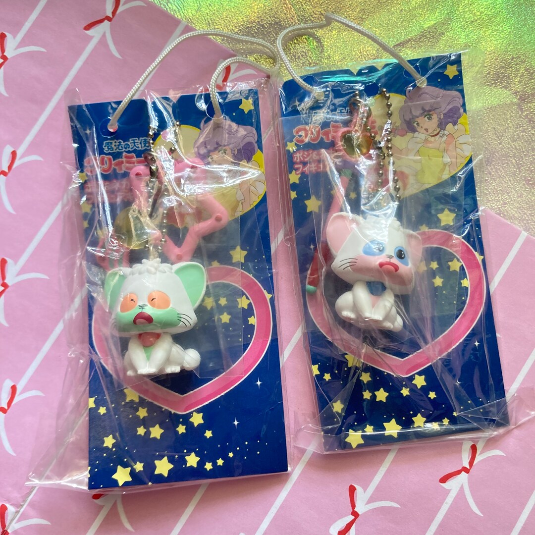 Kawaii 2 Smiling Posi & Nega With Magical Wands From Creamy Mami, the ...