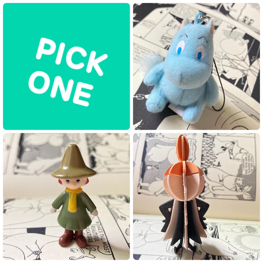 Kawaii Mini Vintage Moomin Tiny Plush With Strap From Japan OR ...