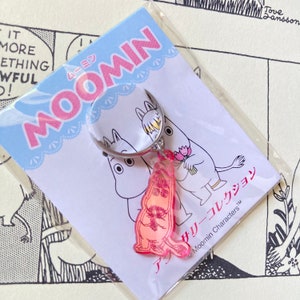 Kawaii Moomin Acrylic Jewelry Rings or Necklace or Bracelets From Japan ...