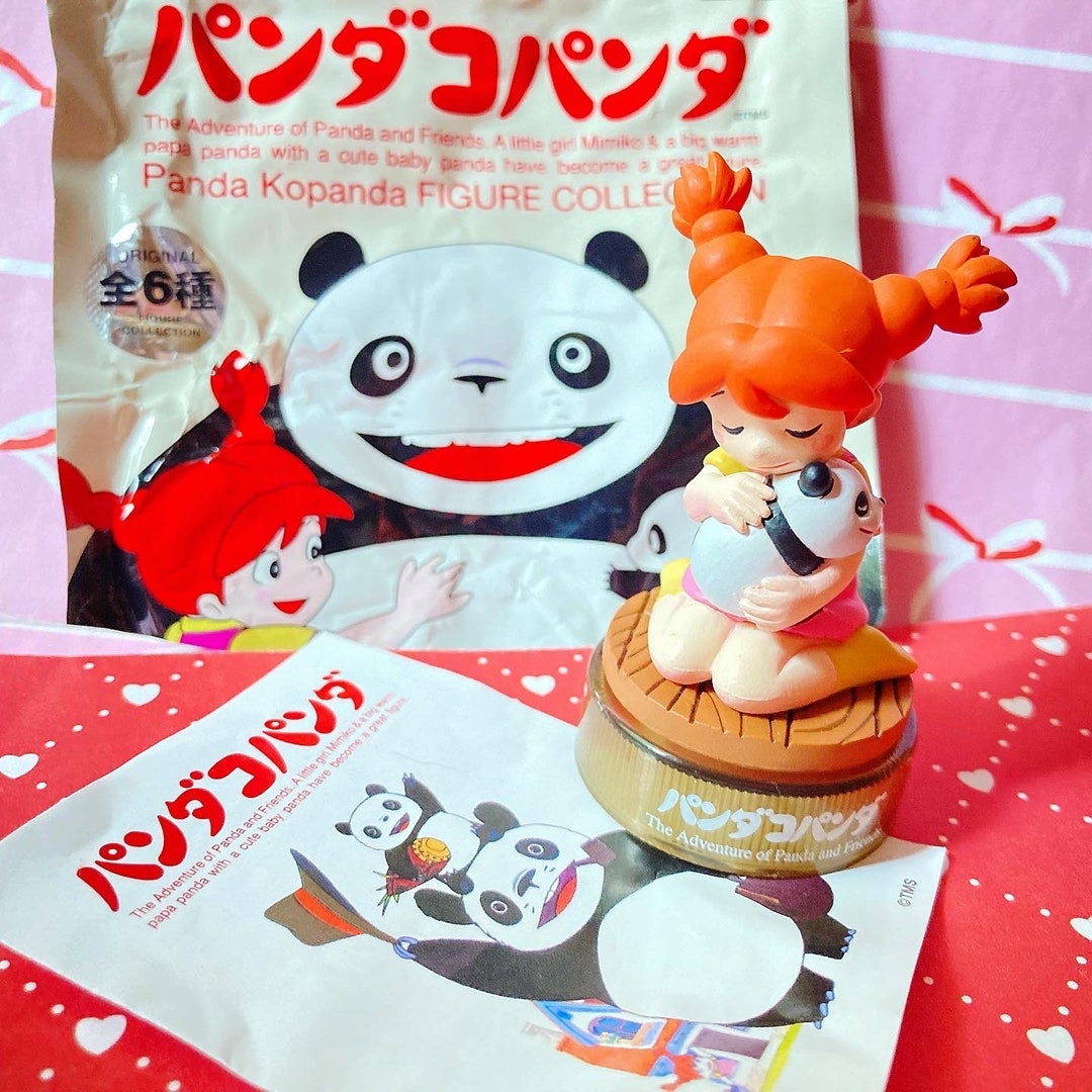 Kawaii Panda Kopanda Figure Collection From Hayao Miyazaki Anime ...