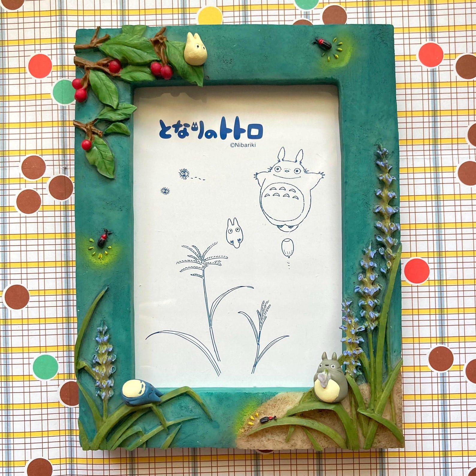 Kawaii My Neighbor Totoro Photo Frame Hayao Miyazaki Ghibli From Japan ...