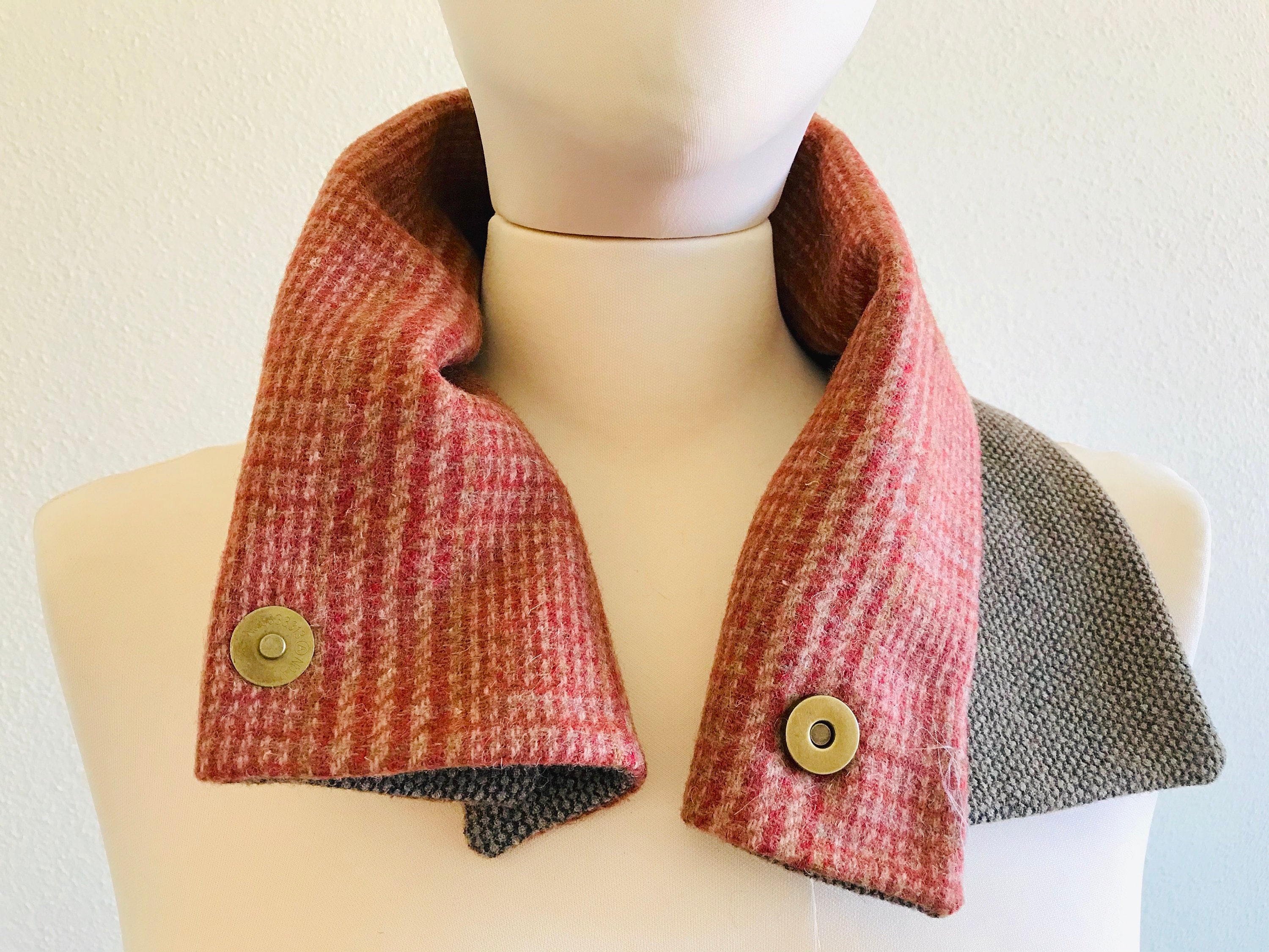 Wool Neck Warmer, Wool Scarf, Neck Wrap, Neck Gaiter, Wool Wrap, Wool ...