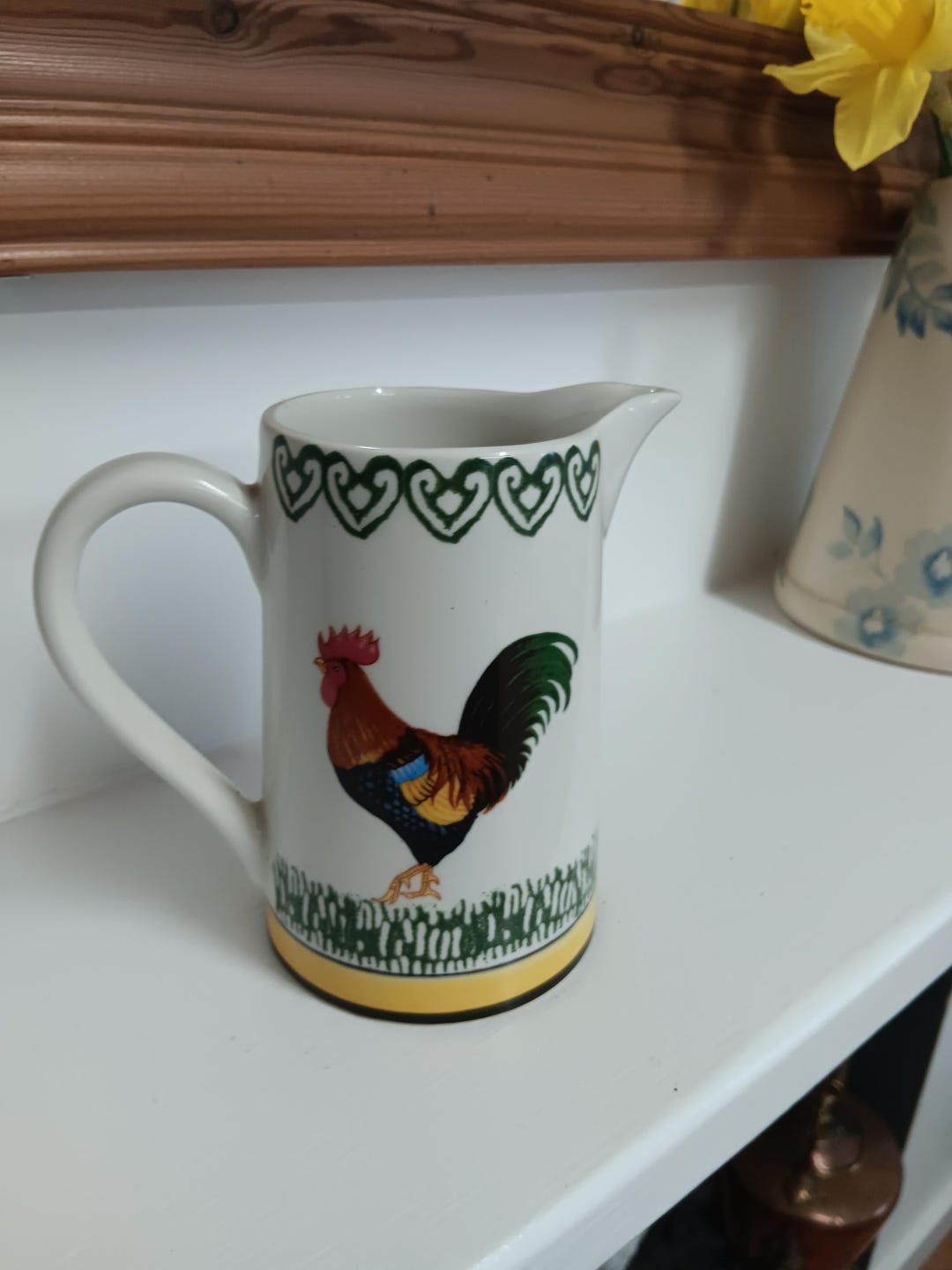 Price Kensington Jug . Rooster .chicken Jug .milk Jug .cream Jug ...