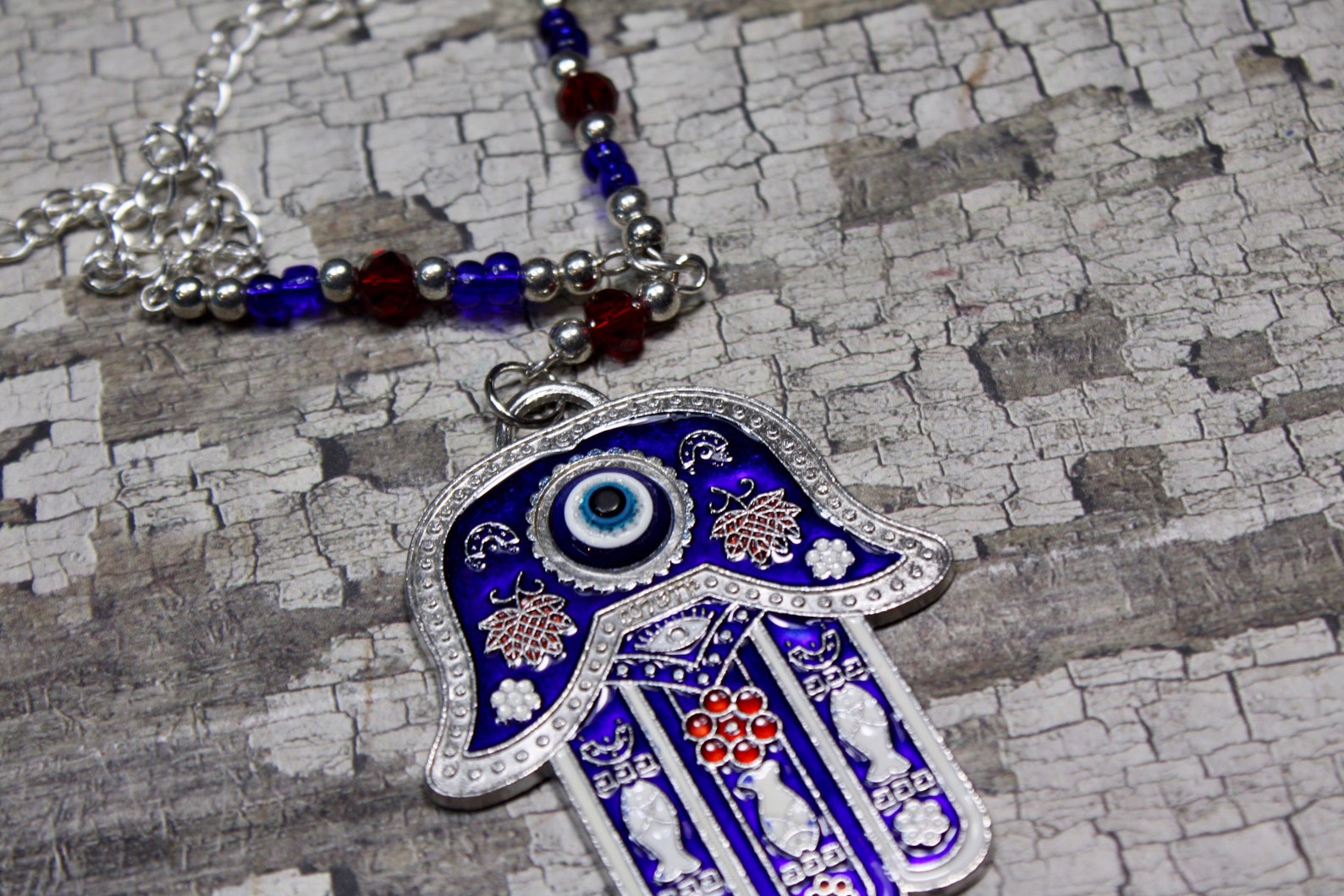 Hamsa Rear View Mirror Charm Hamsa Hand Spiritual Hand Yoga | Etsy