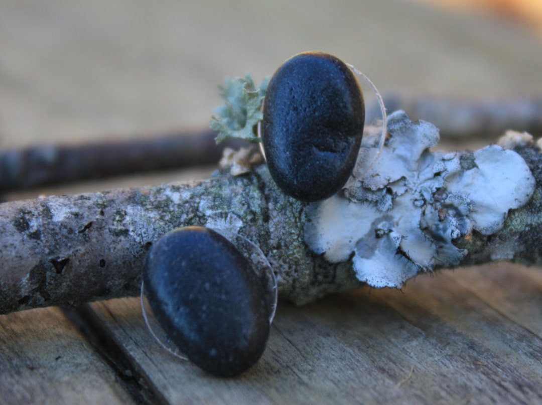Lake Superior Stone Post Earrings, Northwoods Jewelry, River Rock Stud ...