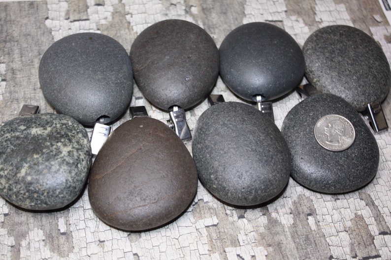 Stone Weights Over 5 Oz Set of EIGHT Lake Superior Rock - Etsy
