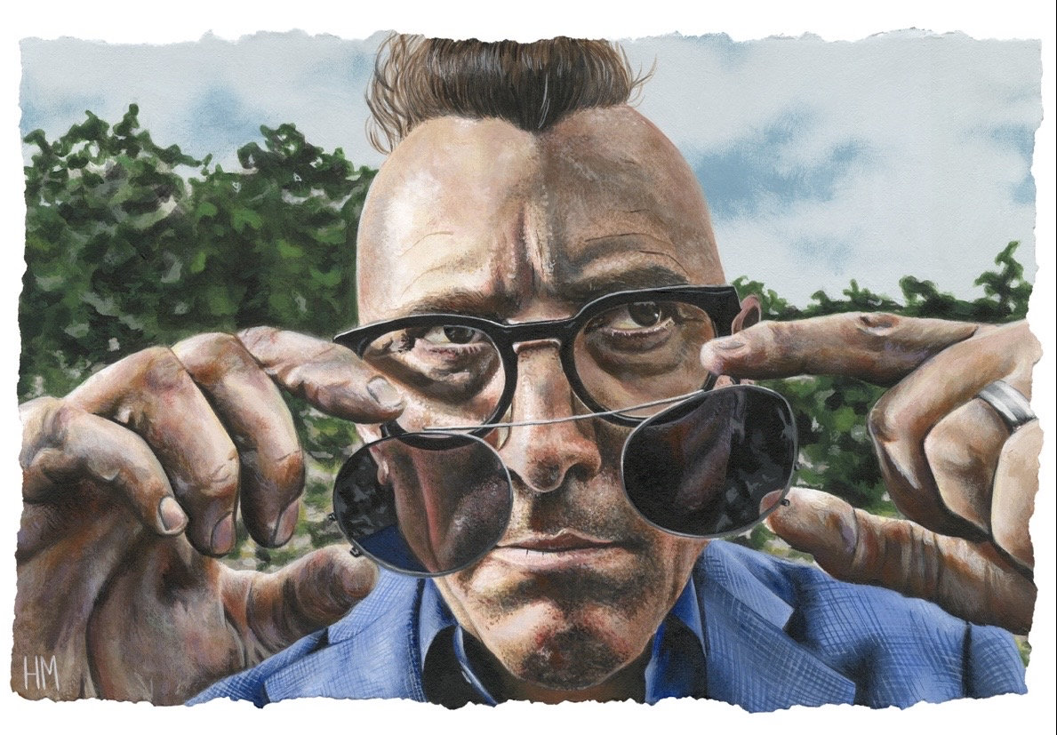 Maynard James Keenan Portrait Print, High Quality Reproduction of ...