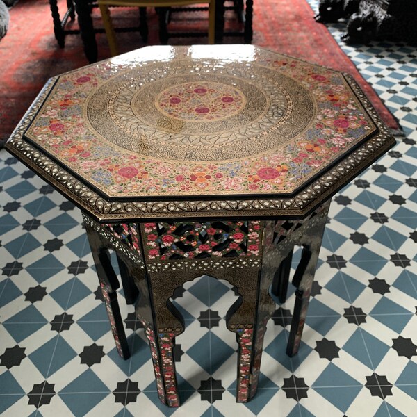 Painted Side Table - Etsy