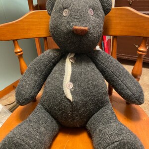 Memory Teddy Bear - Etsy