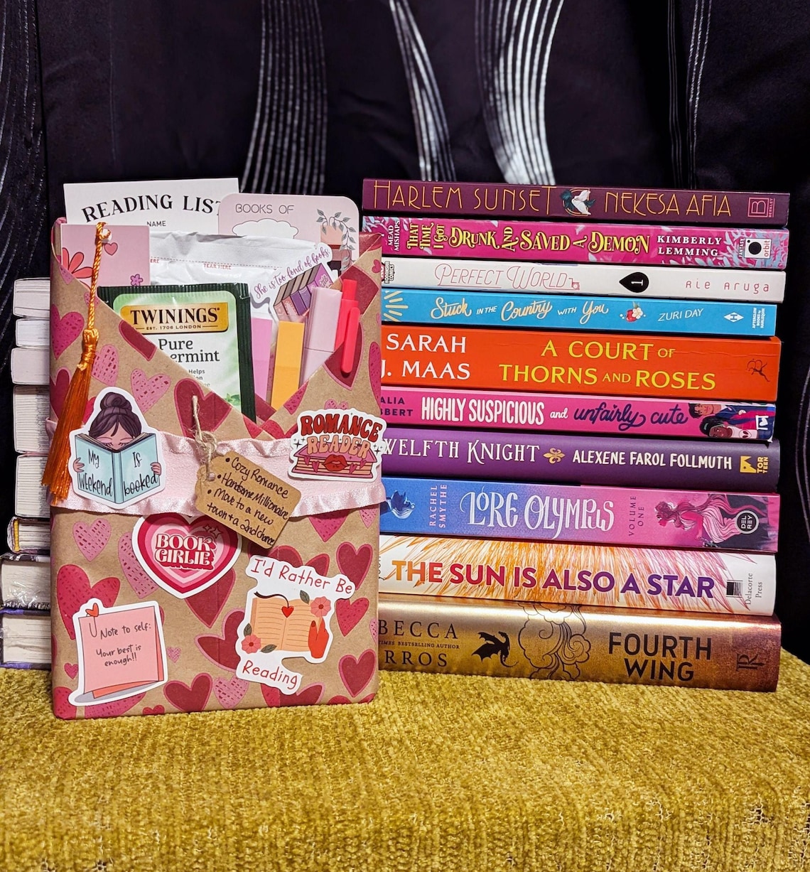 Valentine's Day Blind Date With A Book Personalized Bookworm Gift ...