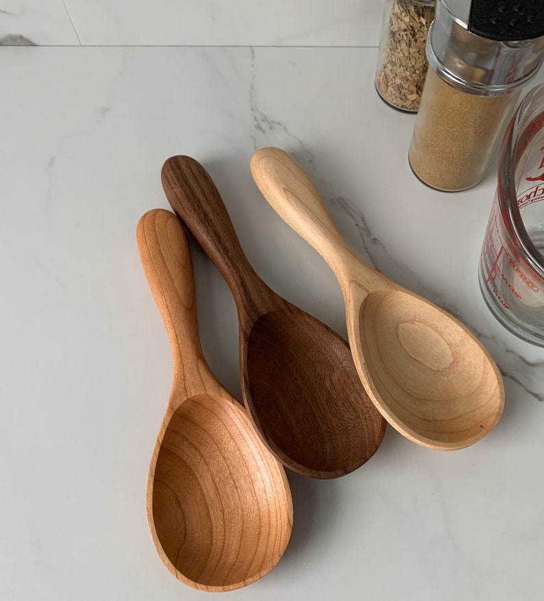 Mighty Mini Wide Mouth Spoon Made in Maine USA - Etsy