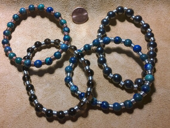 Stretchy Beaded Bracelet - Etsy