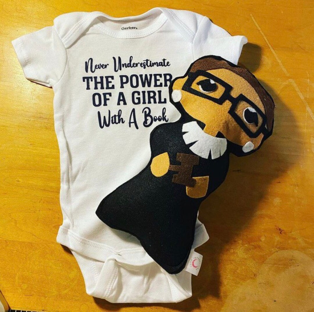 RBG Doll,notorious RBG Onesie, Cute Baby Onesie, Ruth Bader Ginsburg ...