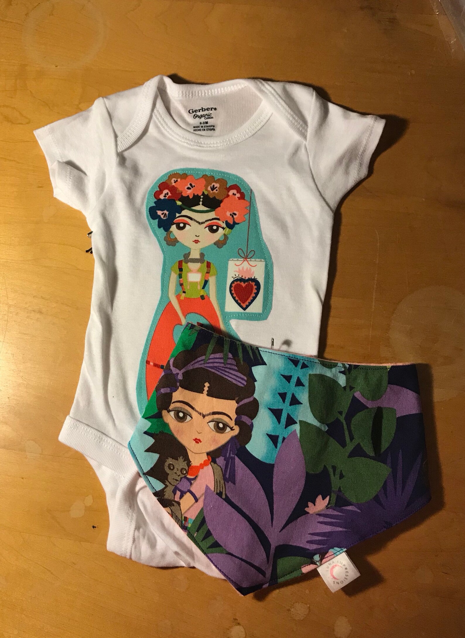Frida Kahlo Stuff Toy +bandana+ and Plush Doll Baby Shower Gift - Etsy