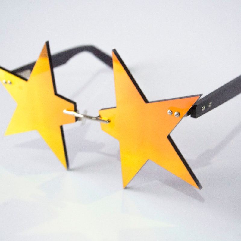 Star Shaped Sunglasses - Etsy