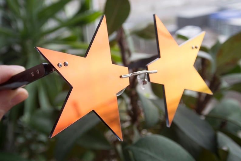 Neon Pointed Star Glasses - Etsy