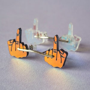 Tiny Middle Finger Glasses - Etsy