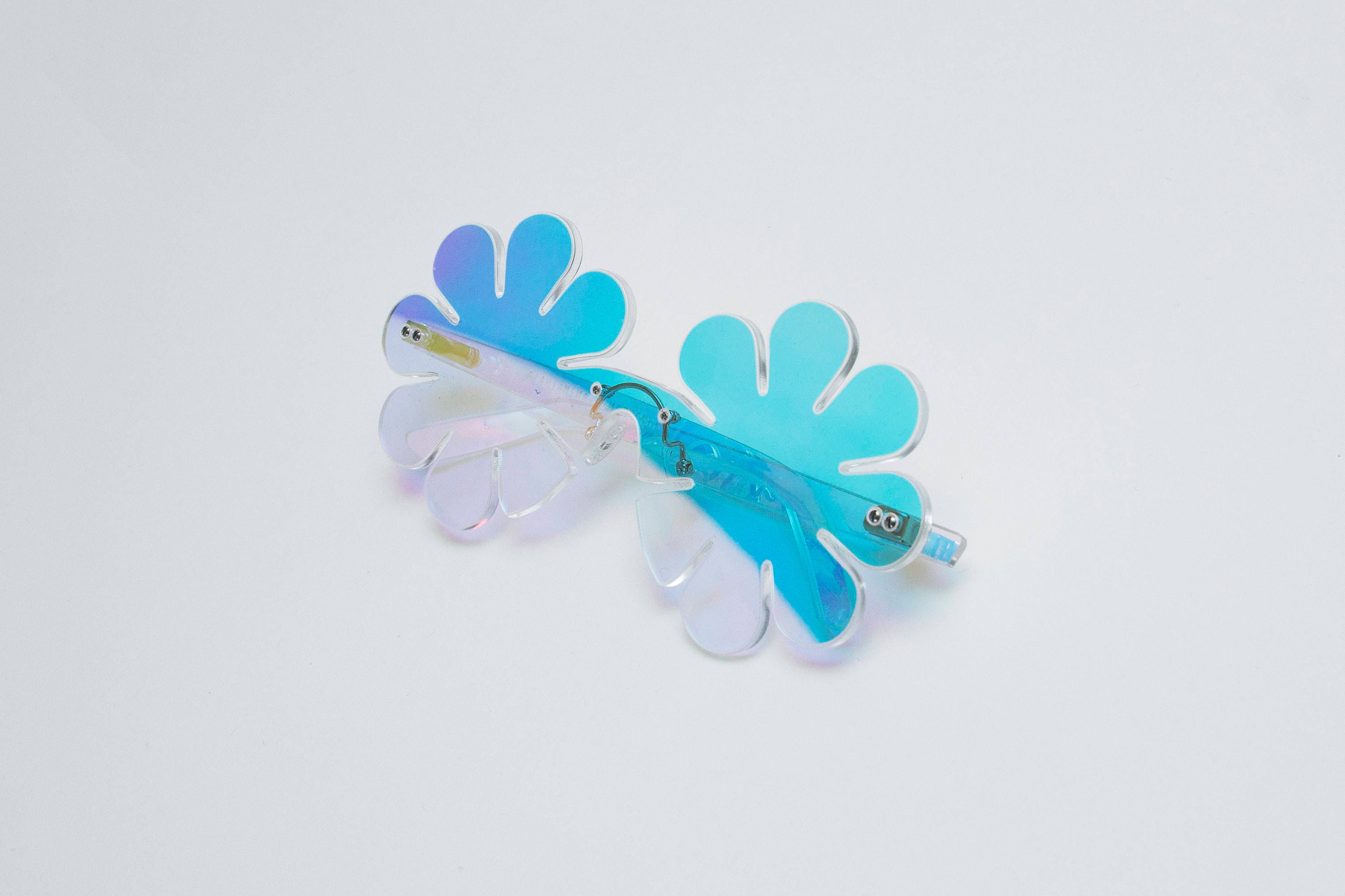 Pink Flower Glasses Flower Power Daisy Eyewear Shades | Etsy