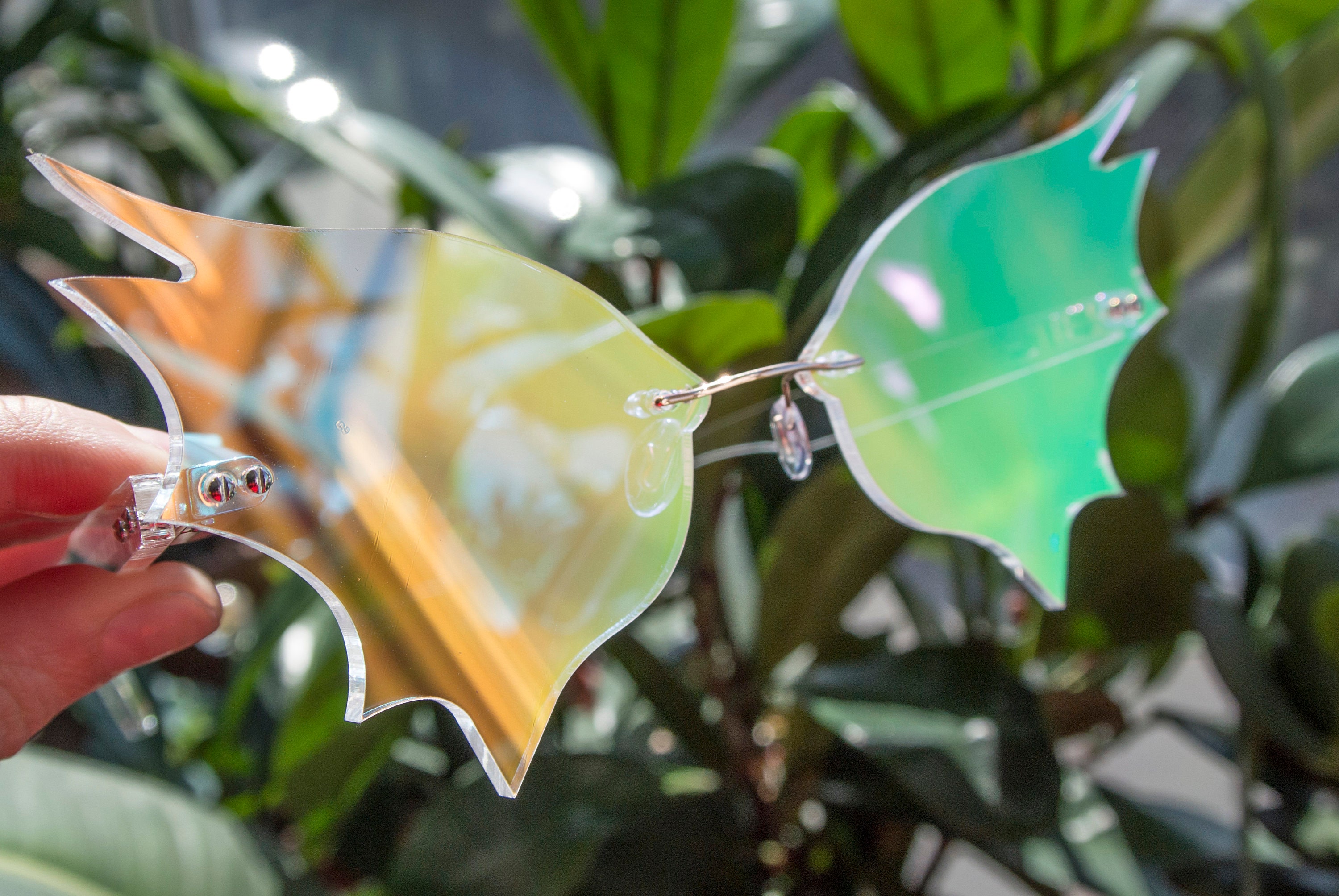 Black Bat Wing Glasses - Etsy UK