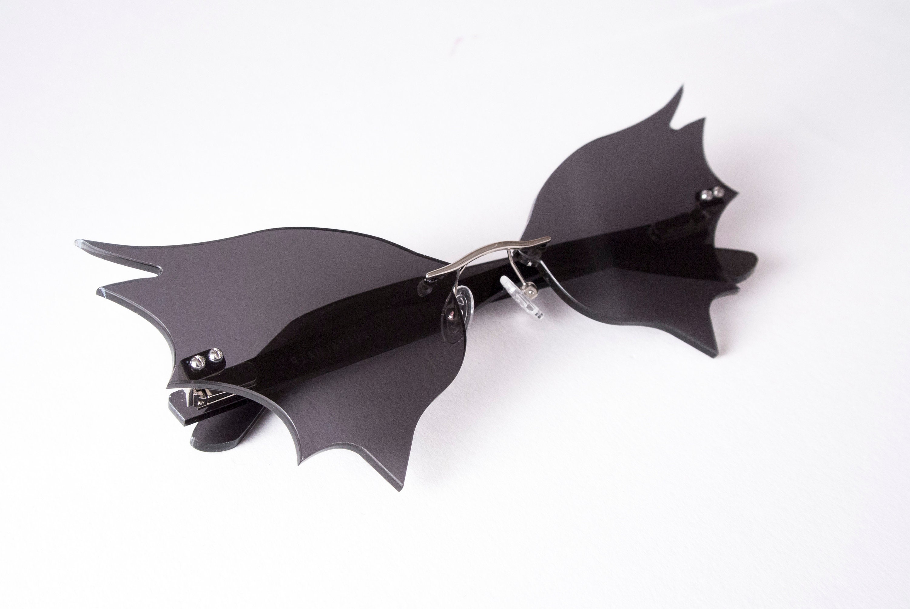 Iridescent Bat Wing Glasses | Etsy New Zealand