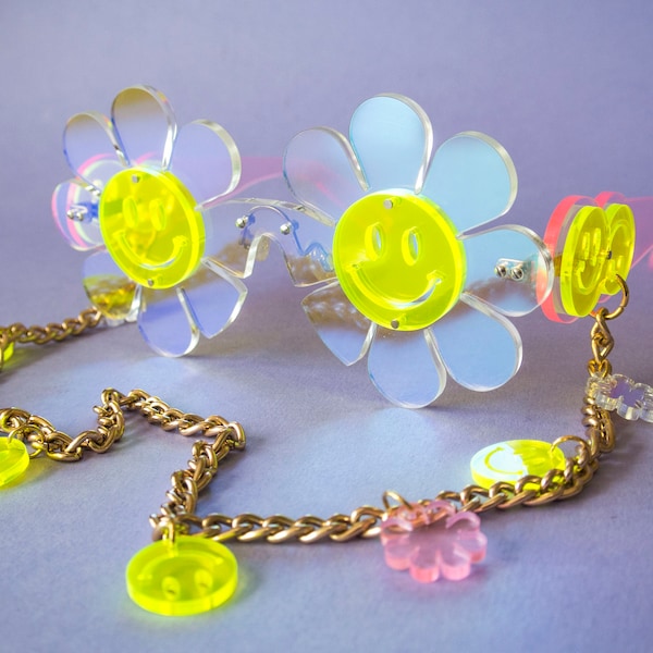 Daisy Glasses - Etsy