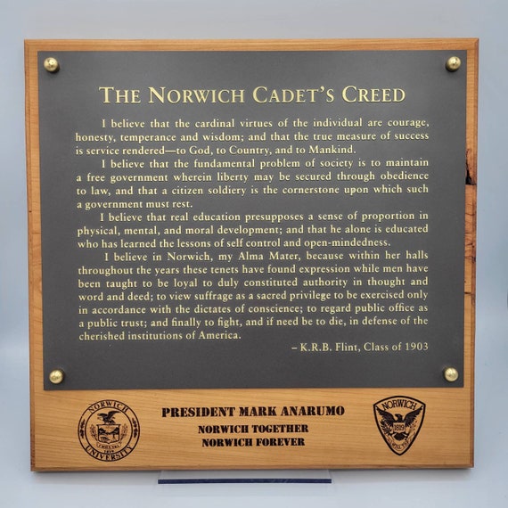 Fully Customizable Norwich Plaque with or Without a Metal - Etsy