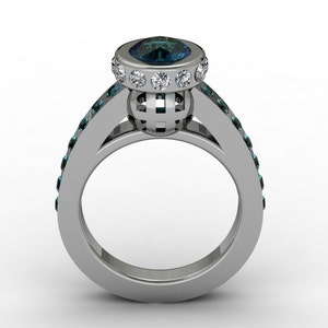 Lighthouse 14k White Gold Engagement or Wedding Bridal With Diamond and ...