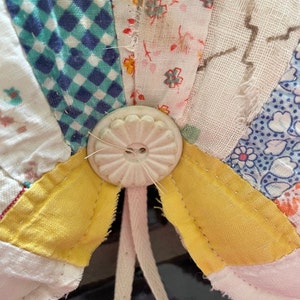 A Vintage Quilted Primitive Style Pillow - Etsy