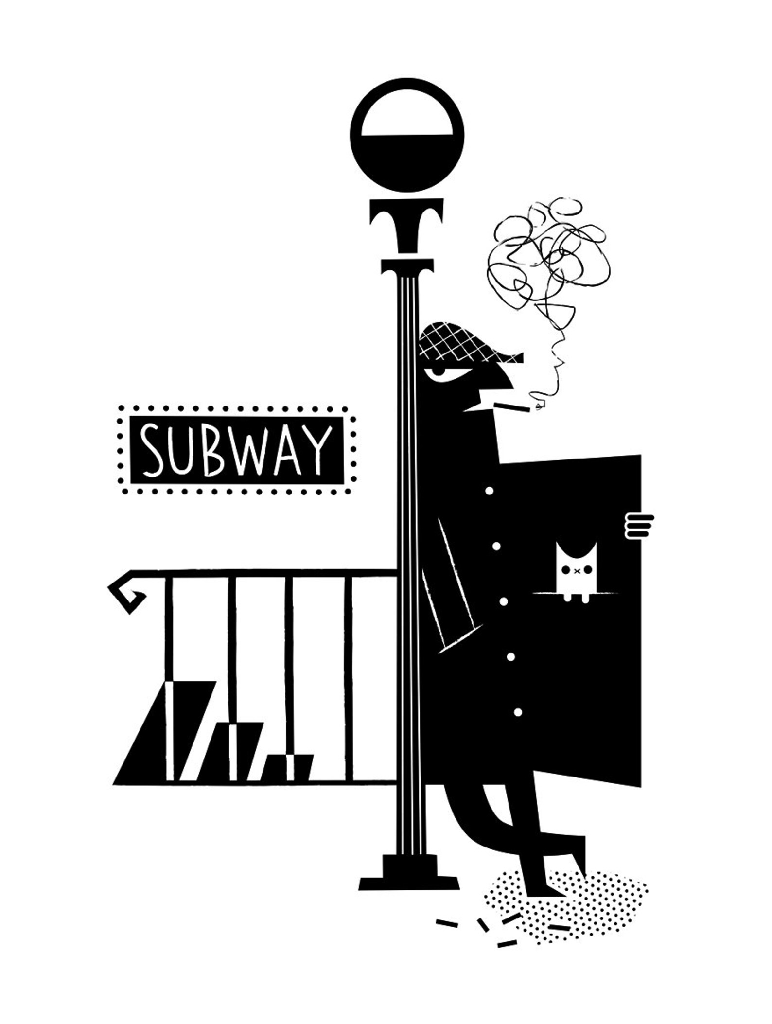 Bad Larry Print - Etsy