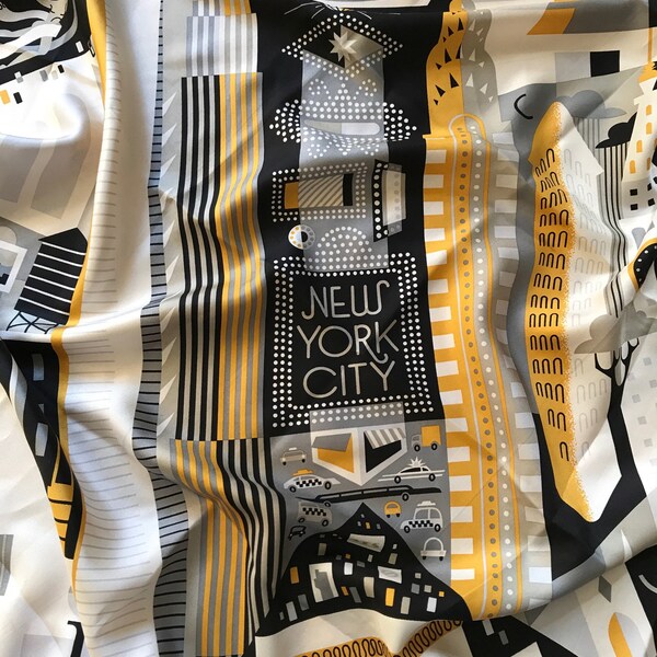 New York City Scarf - Etsy