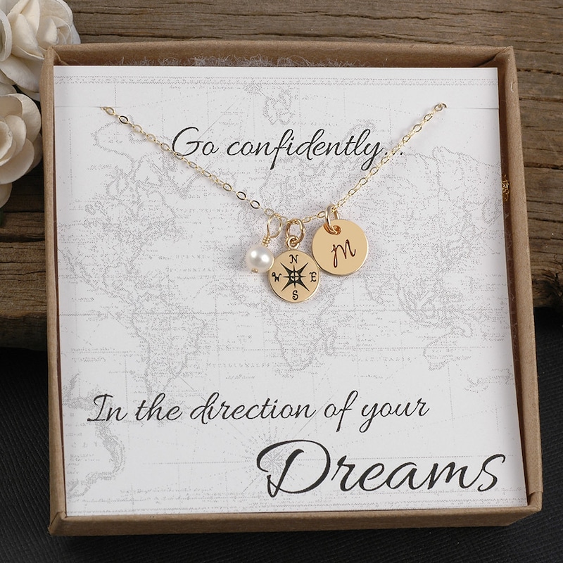 Gold Compass - Etsy
