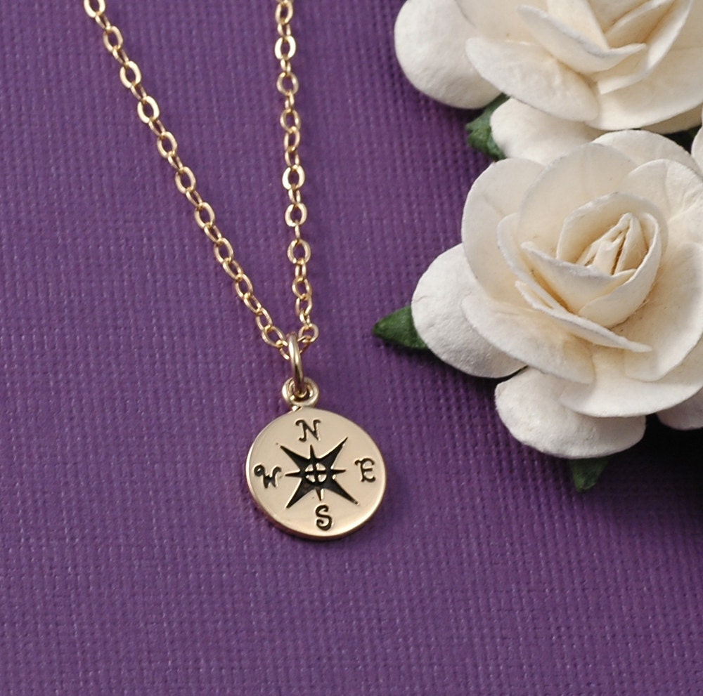 Compass Necklace - New Job - Achievement - Mile Stone - Graduation ...