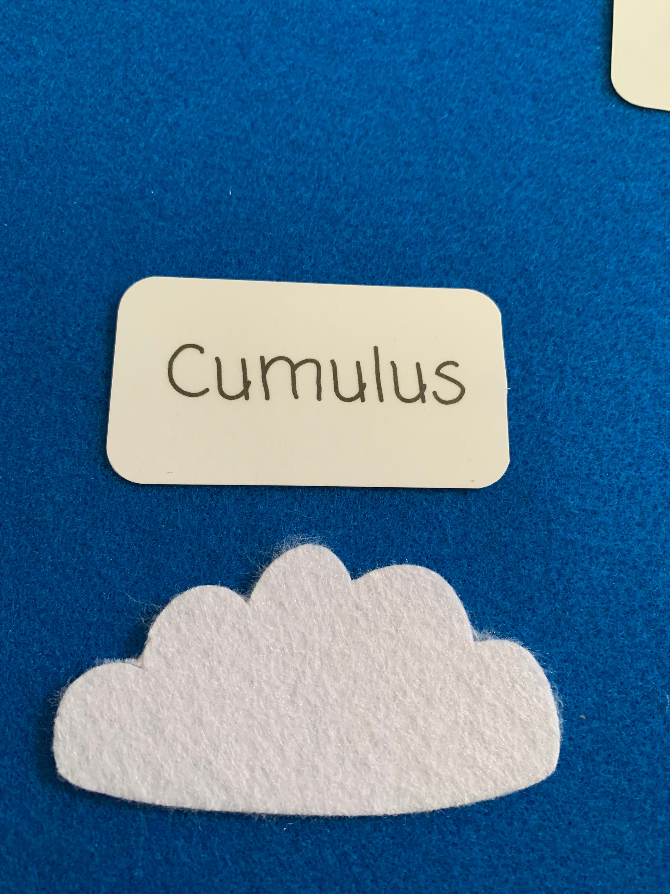 Learning Kit - Types of Clouds - Etsy