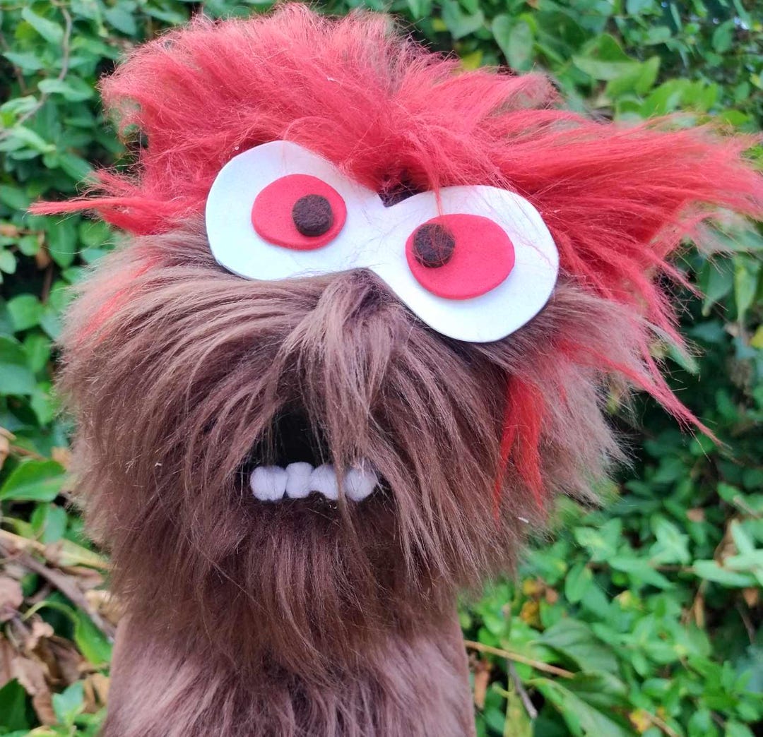 Monster Puppet! OOAK Crazy Furry Monster - Etsy