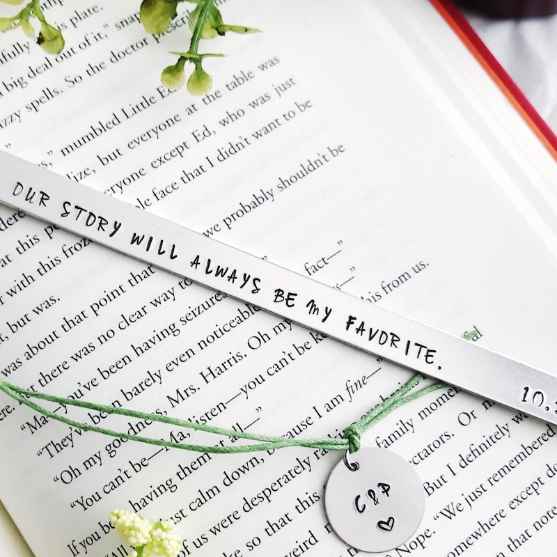 Metal Bookmark - Etsy