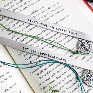 Let the Adventure Begin Custom Bookmark Graduation Gift for Her ...