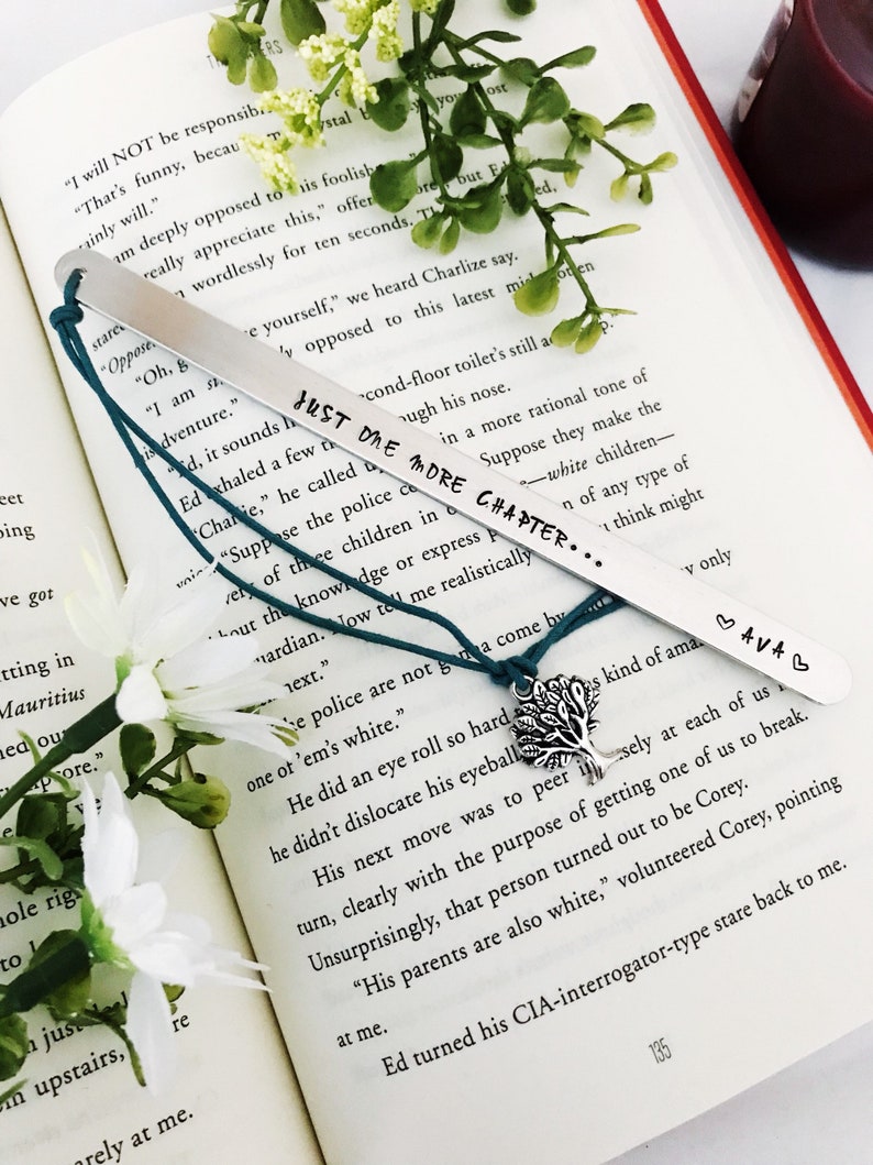Personalized Bookmark Just One More Chapter Book Club Gift - Etsy