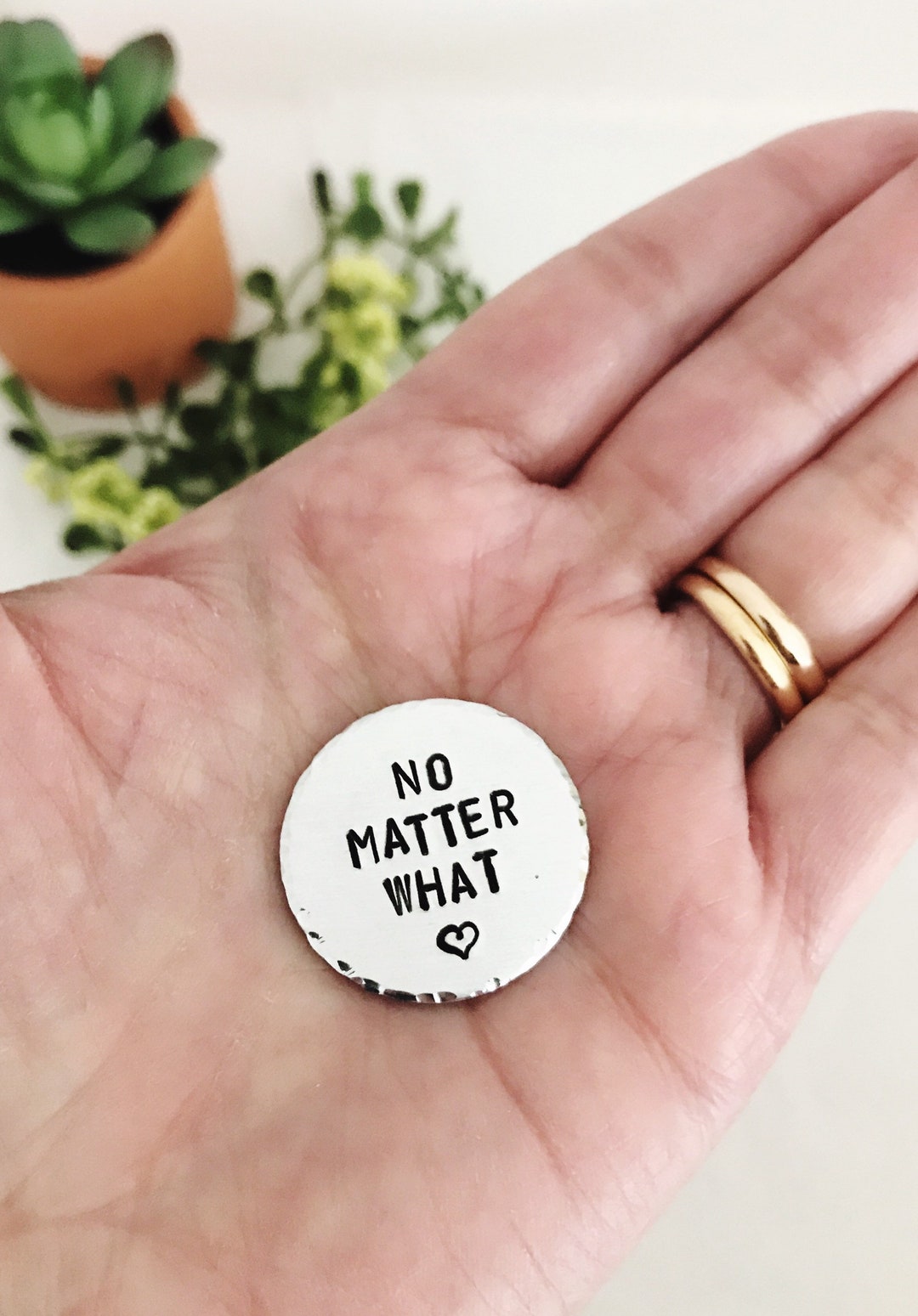 No Matter What Pocket Coin. Gift for Teen Daughter Son Best Friend ...