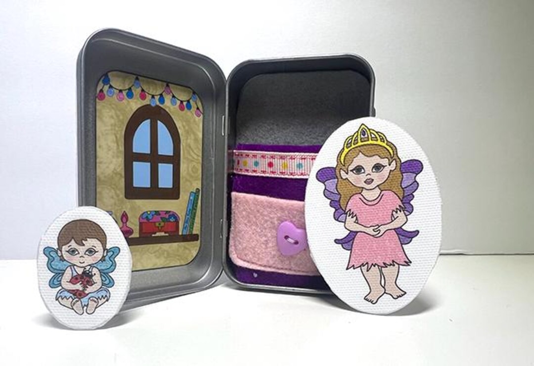 Fairy Toy, Fairy Tin, Fairy and Baby Tin Buddies, Fairy Pocket Pal ...