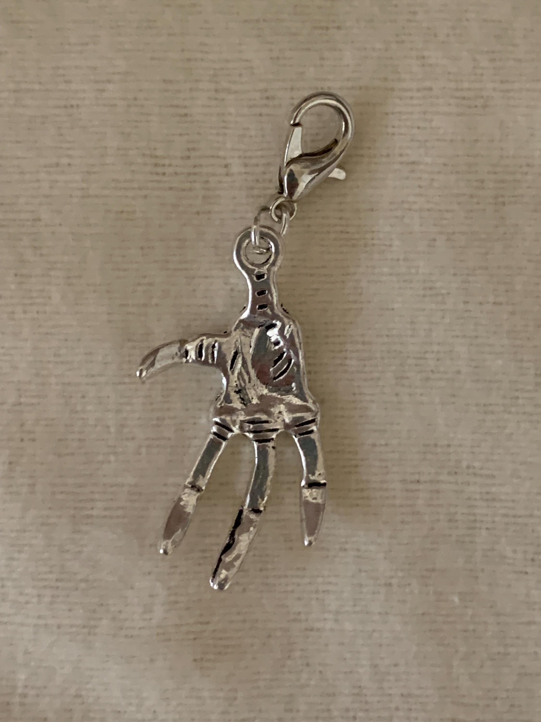 Skeleton Hand Zipper Pull - Etsy