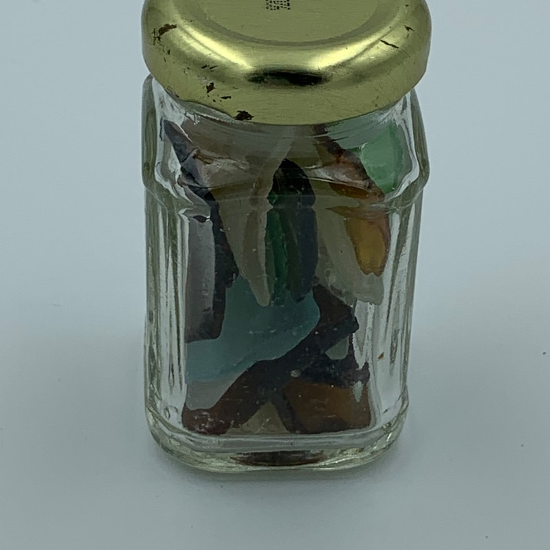 Sea Glass Jar - Etsy