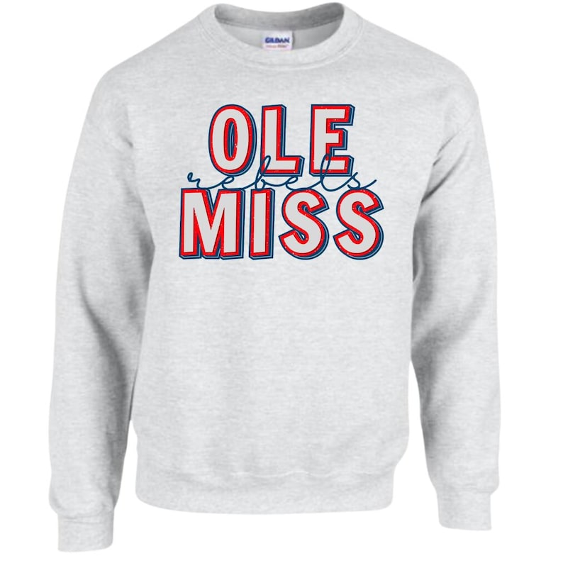 Ole Miss Sweatshirt - Etsy