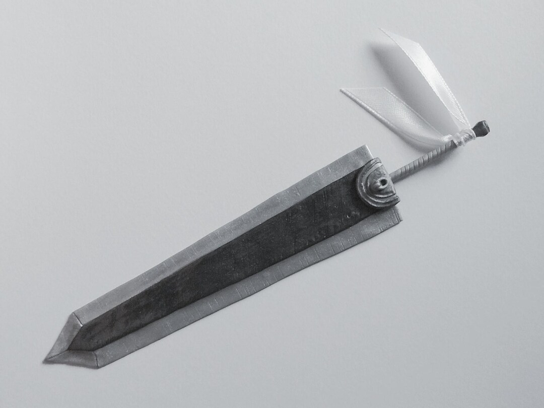 Handmade Giant Sword Bookmark | Fantasy Anime Gift | Epic Battle Fan ...