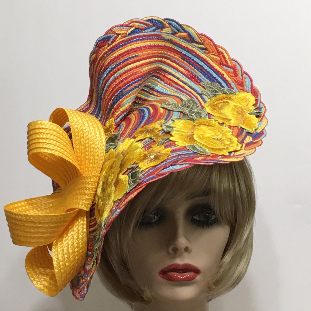 Deluxe Derby Fascinator, Races Headband, Kentucky Derby Hat, Races ...