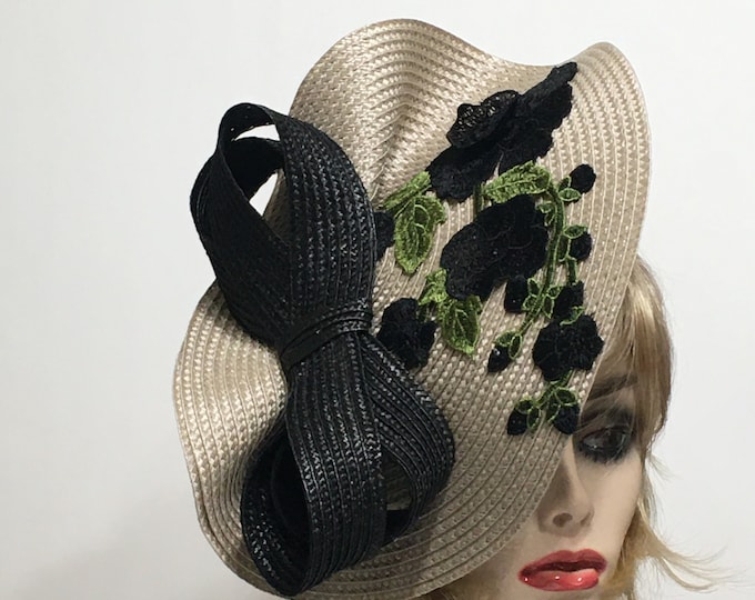 Yellow Fascinator, Races Headband, Kentucky Derby Hat, Races Fascinator ...