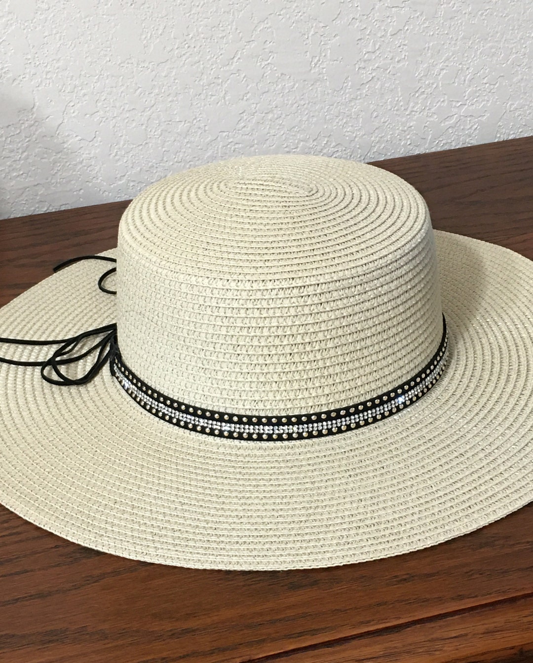 Festival Straw Hat Bohemian Style Sun Hat Boho Concert Hat Wide Brim ...